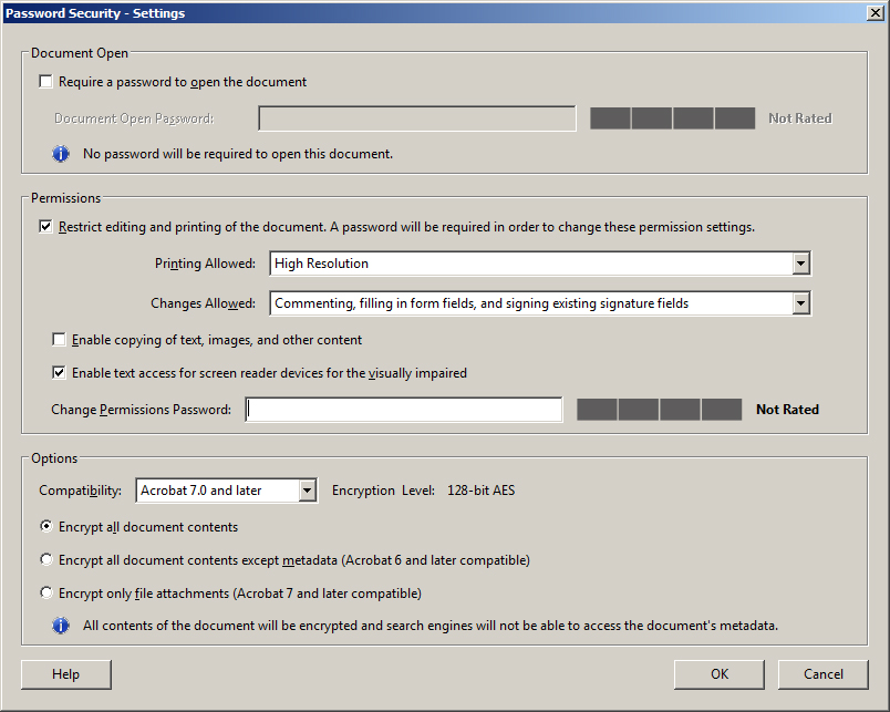 Commenting on a secured PDF file | Allta Media, LLC